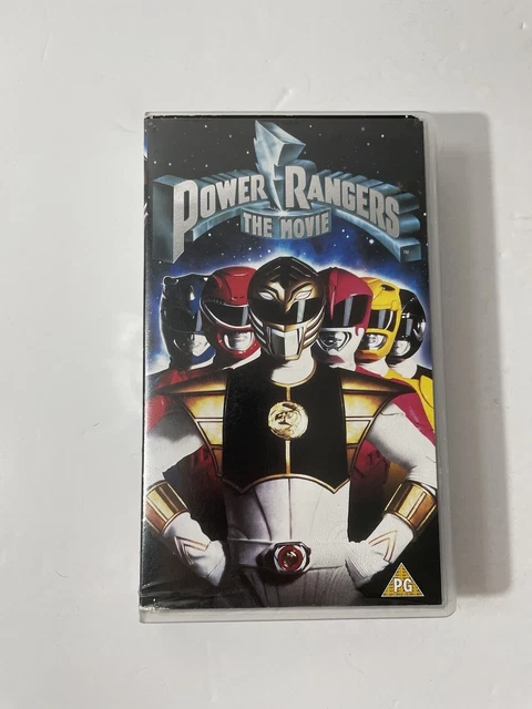 VHS POWER RANGERS - THE MOVIE - Vintage retro - Video Tape - original ...