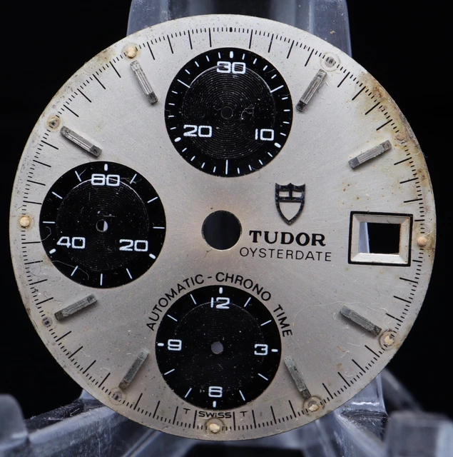 AUTHENTIC VINTAGE TUDOR Chrono Time Panda Tritium Dial 79160 79180 #426 ...