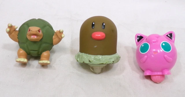 BURGER KING KELLOGS Pokemon Rev Batalla Tops Lote De 3 Jigglypuff Golem ...