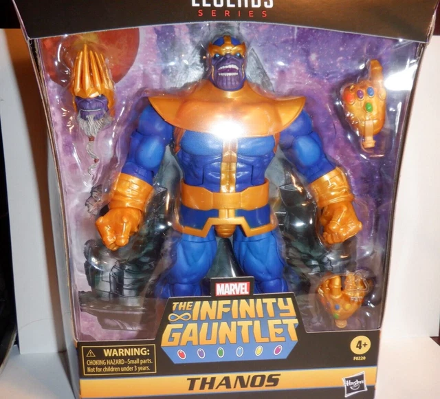 HASBRO MARVEL INFINITY Gauntlet Legends Series Thanos Avengers 8" New ...