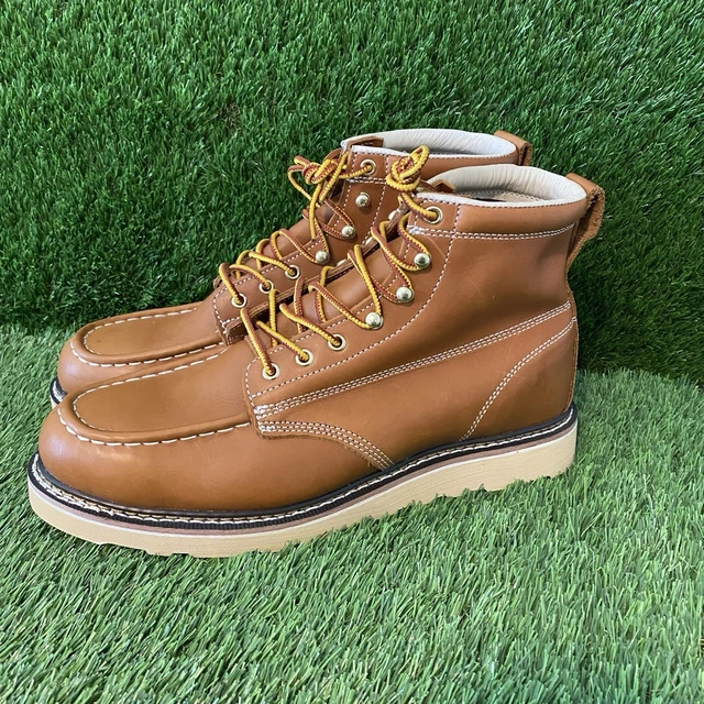 EVERBOOTS MENS WORK Boots Leather Moc Toe Redwing Style 13 M ...