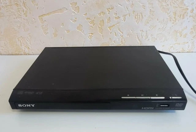 SONY DVP-SR760H DVD Player HDMI 1080p Upscaling USB RMT-D198P Remote ...