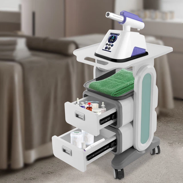 MEDICAL DENTAL LAB Trolley Cart with Socket Dental Intraoral Scanner ...