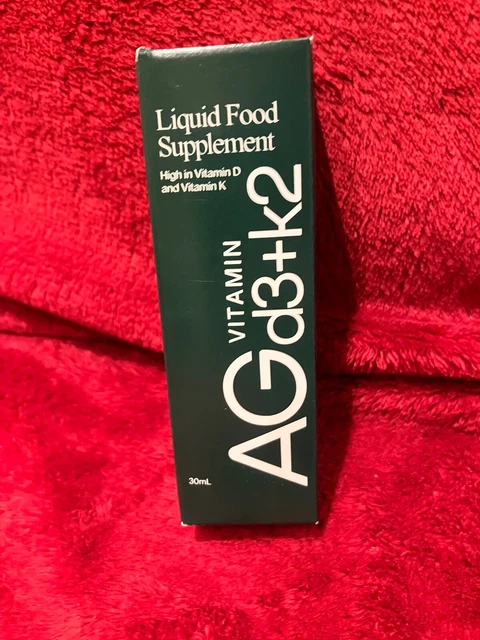 AG1 VITAMIN D3 + k2 liquid drops - 1-year supply - RRP £25 £13.50 ...