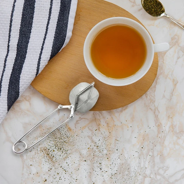 4 PCS LOOSE Leaf Tea Strainer Stainless Steel Mesh Filtering Basket $22 ...