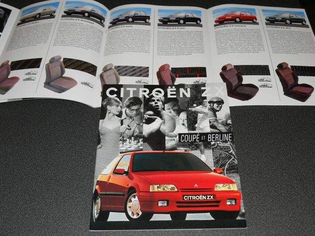 CITROEN ZX BROCHURE catalogue Youngtimer prospectus - édition 09/1993 ...