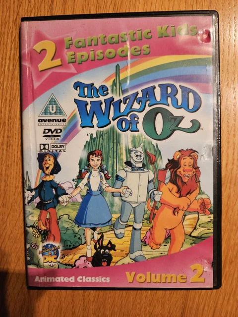THE WIZARD OF Oz Volume 2 Dvd Cartoon 2 Episodes £9.49 - PicClick UK