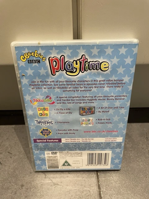 CBEEBIES PLAYTIME INTRODUCING Tikabilla DVD 2004 Tweenies Bill Ben Kids ...