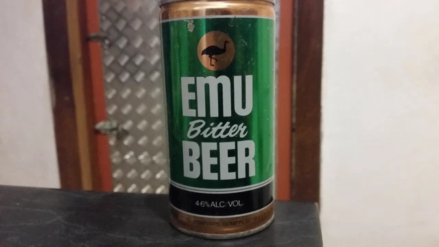 VINTAGE EMU BITTER tin beer can $25.00 - PicClick AU
