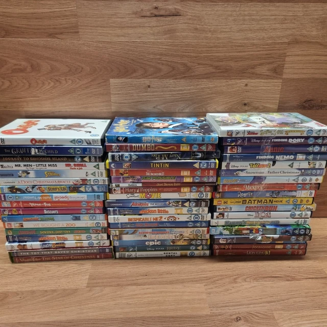 🌟52X DVD Children's Bundle Adventure Movies Films Job Lot DVDs🌟 £9.95 ...