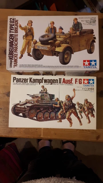 1/35 TAMIYA KUBELWAGEN Typ 82+ Panzerkampfwagen 11 Ausf. FG EUR 29,63 ...