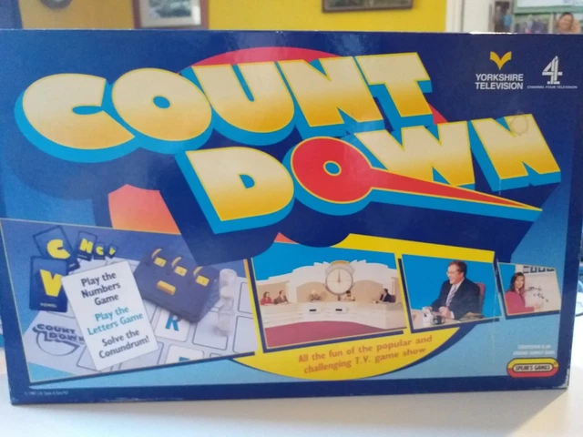 COUNTDOWN RARE VINTAGE Board Game-Channel 4-Complete and in VGC for a ...