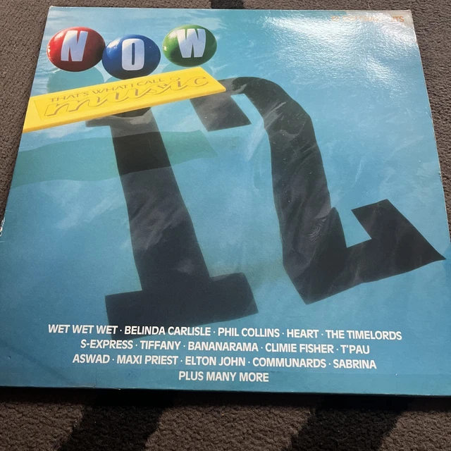 NOW THAT'S WHAT I Call Music 12 Vinyl Record Album LP EMI NOW 12 1988 ...