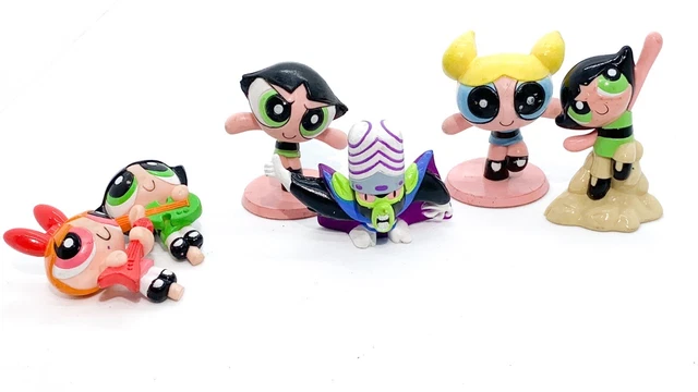 THE POWERPUFF GIRLS figures Bakery Crafts Cartoon Network Lot $57.34 ...