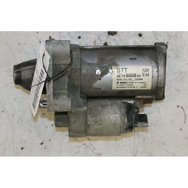 VÉLOMOTEUR DE DÉMARRAGE CITROEN C4 Cactus Bosch, Array EUR 165,01 ...