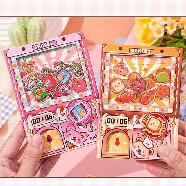 GASHAPON MACHINES NOTEBOOK Cute Capybara Shaking Notepad for Kids ...