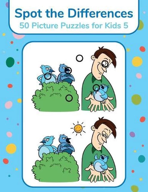 SPOT THE DIFFERENCES - 50 Picture Puzzles for Kids 5 by Nick Snels ...