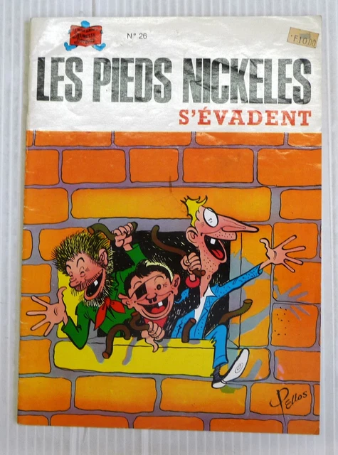 LES PIEDS NICKELES 26 s'evadent par pellos annee 83 EUR 5,00 - PicClick FR