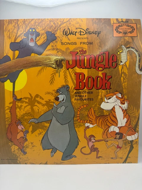 WALT DISNEY - Songs from the Jungle Book - vinyl LP HMA 226 £9.99 ...
