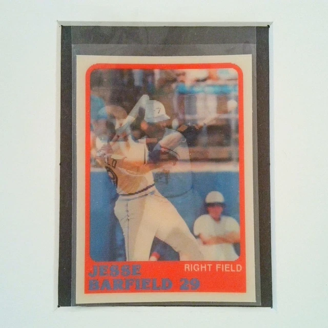 #13 CARTE DE base Jesse Barfield 1988 Sportflics Toronto Blue Jays EUR 2,21 - PicClick FR