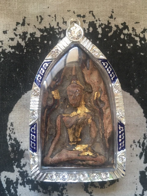 AMULETTE DE BOUDDHA Phra Khun Paen, Phan, Kru Ban Krang, Supanburi ...