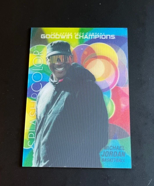 MICHAEL JORDAN 2023 UD Goodwin Champions Splash Of Color 3D T3 SSP ...