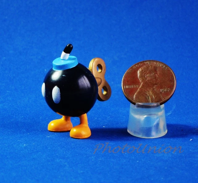 CAKE TOPPER NINTENDO SUPER MARIO BROS #9 VINYL FIGURE BOB-OMB BOMB R9 £ ...