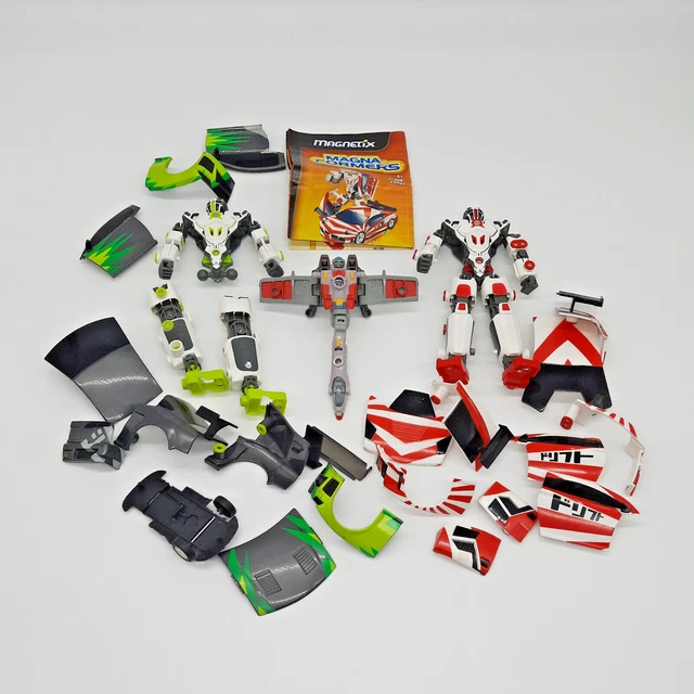 TRANSFORMERS MAGNA FORMERS Magnetix Robots Parts Lot Autobot OOAK $24. ...