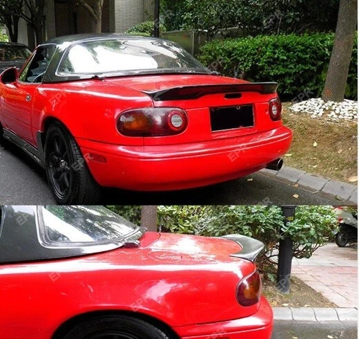DUCKTAIL SPOILER FOR Mazda Miata MX-5 NA 1989-1997 Roadster Rear Trunk ...