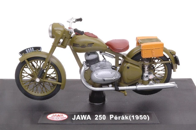 MODEL MOTORCYCLE DIECAST Abrex motorcycle Jawa 250 Perak Matt $52.95 ...