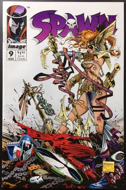 SPAWN 9 IMAGE Todd McFarlane 1993 Comics Originale USA 1st Angela no Spider-Man EUR 49,99 ...