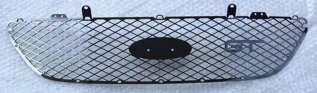 FORD BA BF FPV GT front bumper GLOSS BLACK STEEL GRILLE MESH $660.00 ...