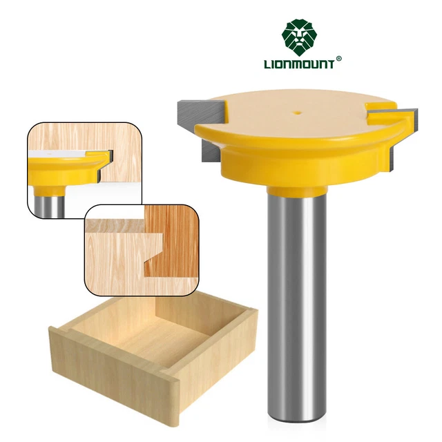 1/2IN(12.7MM) OR 12MM Shank Drawer Front Joint Lock Router Bit $15.75 ...