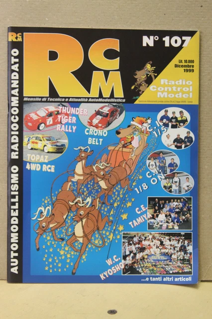 RIVISTA RCM AUTOMODELLI radiocomandati kyosho tamiya auto modellismo ...