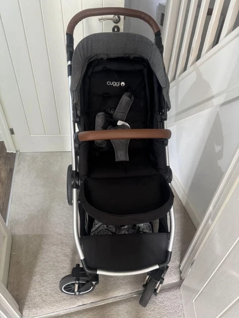 CUGGL EBONY DELUXE Foldable Pushchair Pram for Children 0-36 Months ...