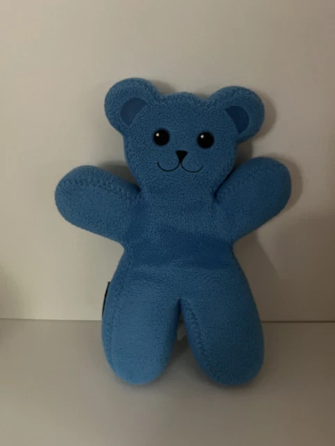 IKEA UNICEF PS Brum Blue Soft Plush Teddy Bear Toy Poseable 13" Tall £ ...