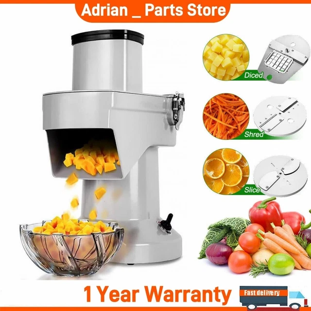 COMMERCIAL ELECTRIC FRUIT Vegetable Garlic Onion Cutter Food Slicer ...