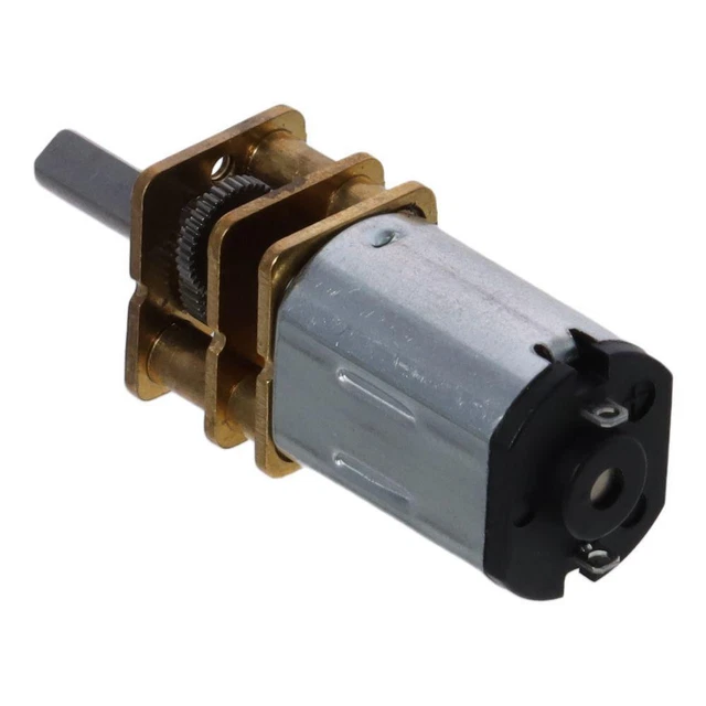 MINI WORM GEAR Motor DC 3V 15RPM Electric Motors RC Car, Robot Model ...