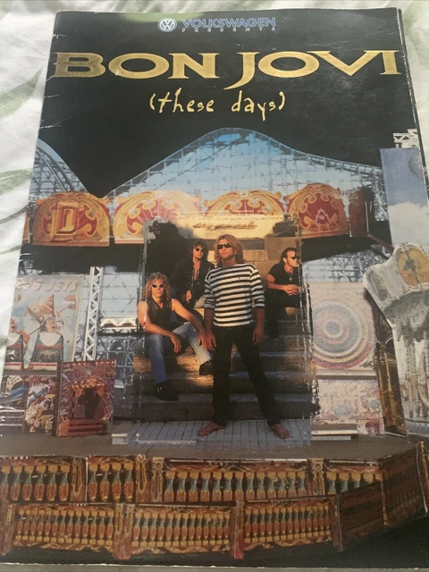 BON JOVI THESE days tour programme vw presents 96 EUR 14,01 - PicClick IT