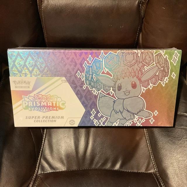 SEALED POKÉMON TCG Prismatic Evolutions Super Premium Collection SPC ...