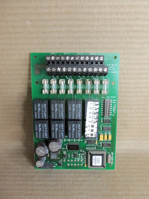 NUOVA SCHEDA CIRCUITO Simplex 4100-3206 566-403 8 Relè 3 Amp Modulo 8Pt ...