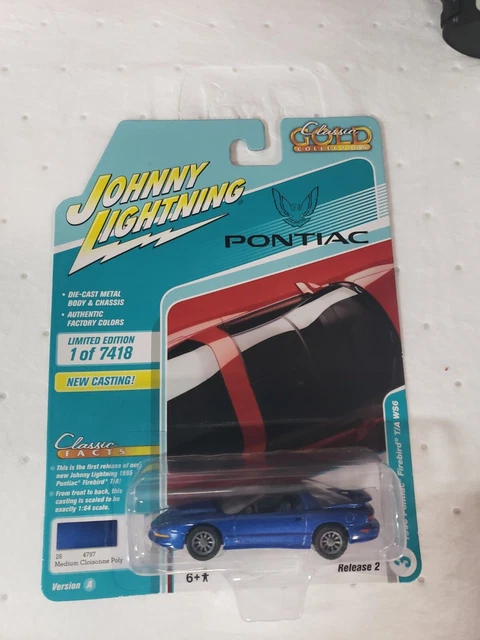 JOHNNY LIGHTNING 1996 Pontiac Firebird Trans Am WS-6 collection or classique... EUR 14,72 ...