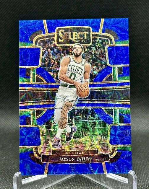 2023-24 PANINI SELECT NBA Jayson Tatum/249 Concourse Cannocchiale da puntamento blu PRIZM ...