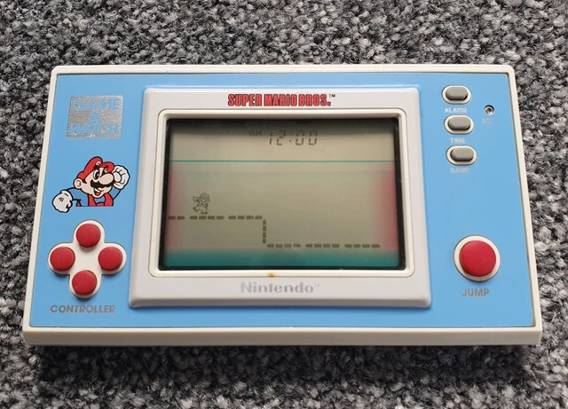 NINTENDO GAME & Watch Super Mario Bros. YM-105 1988 LCD New Widescreen ...