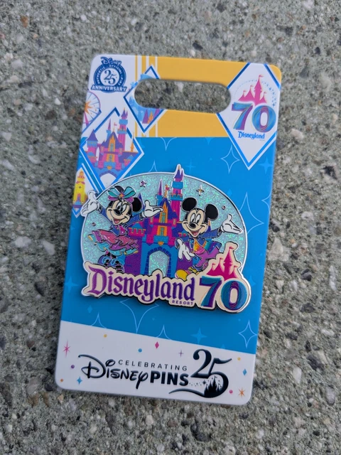 DISNEY 2025 DISNEYLAND 70th Anniversary Celebration Mickey & Minnie ...