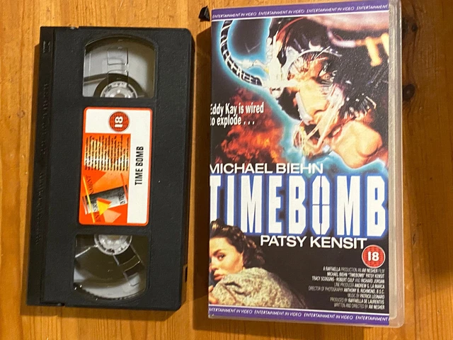 TIME BOMB MICHAEL Biehn, Patsy Kensit Rare Horro Film VHS Video PAL Pre ...
