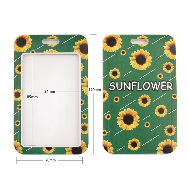 1 X SUNFLOWER Hidden Disability Lanyard Disabilities + Badge Lanyard ...