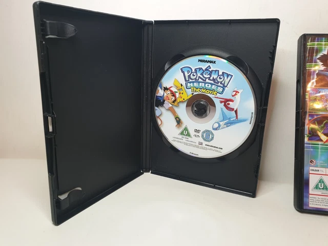 POKEMON: DESTINY DEOXYS (DVD, 2012) & Pokemon Heroes The Movie (DVD ...