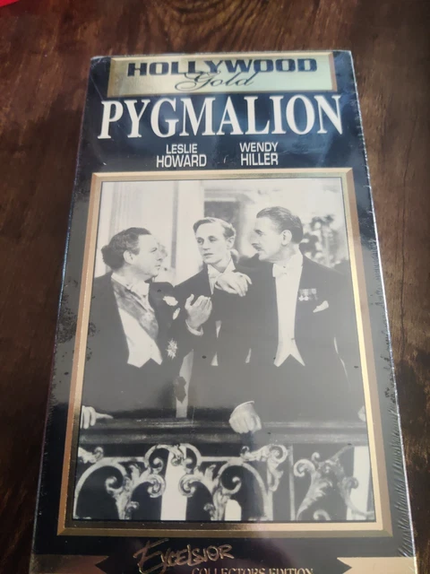 PYGMALION (VHS/EP, 1996, Collectors Edition) Leslie Howard, Wendy ...