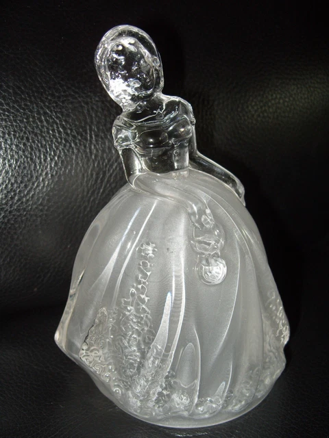 RARE ITALIAN RCR Royal Crystal Rock Glass figurine Lady ORNAMENT -297 £ ...